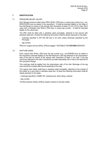 psv specifications | PDF