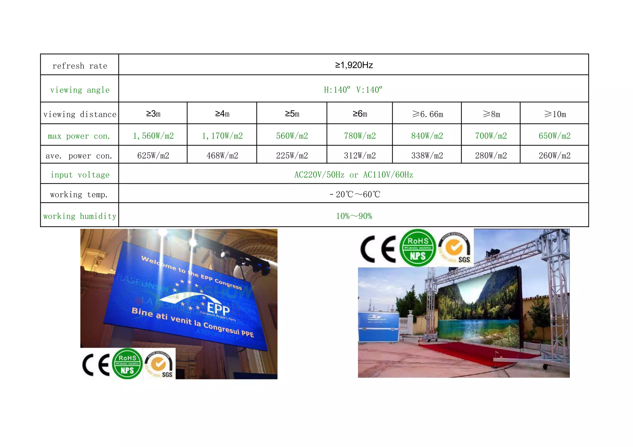 LED Screen Catalog | PDF