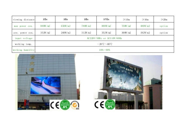 LED Screen Catalog