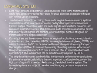 OPTICAL COMMUNICATION | PPTX