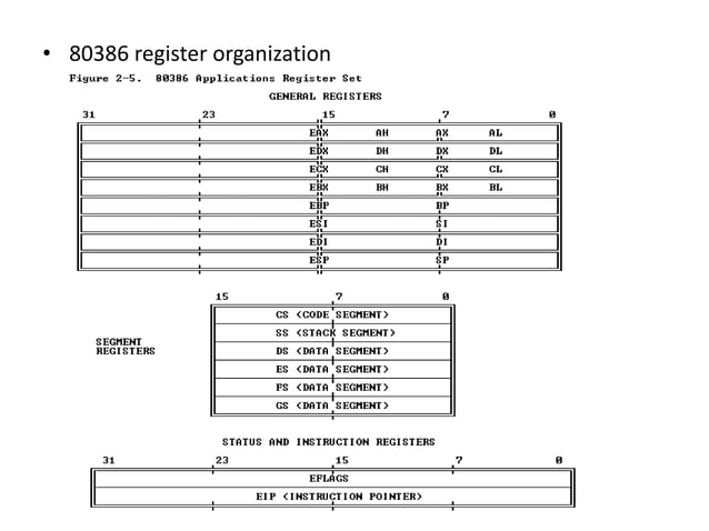 80386-1.pptx | Operating Systems | Computer Software and Applications