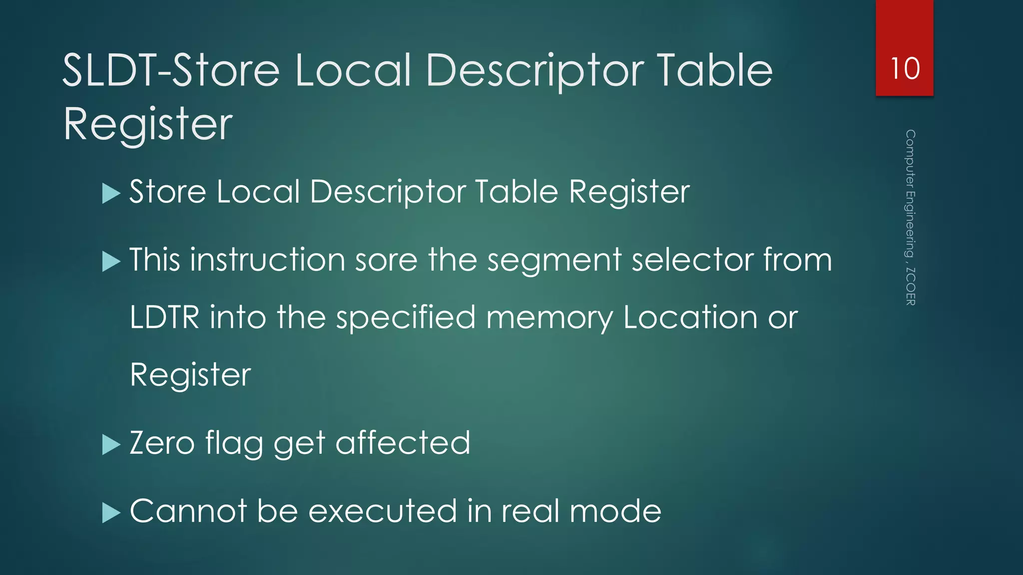 80386 microprocessor system instruction | PDF