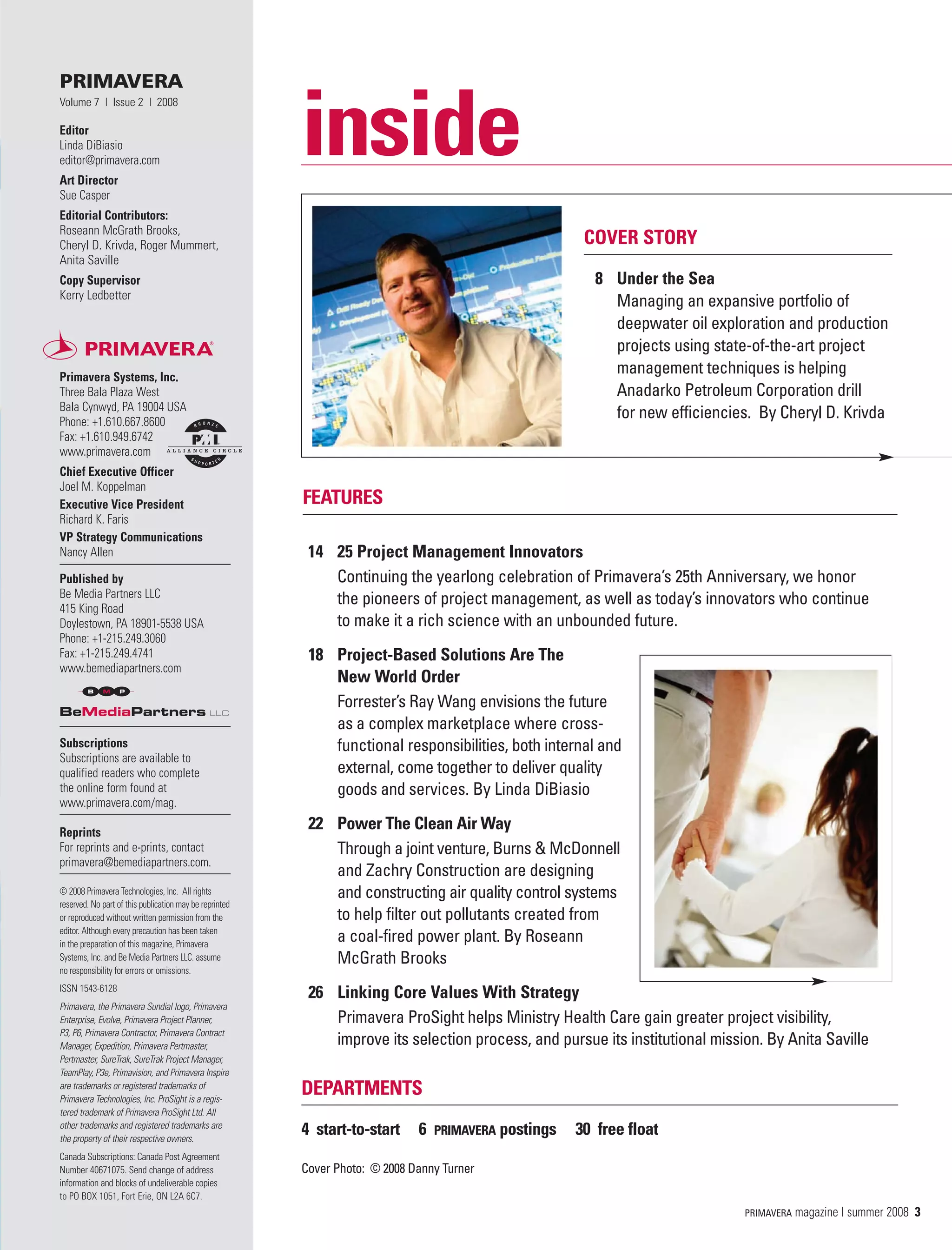 Primavera Magazine Article including Cover | PDF