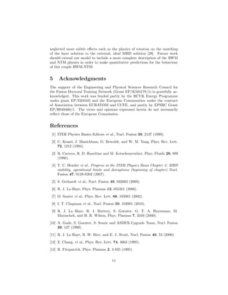Resistive wall mode and neoclassical tearing mode coupling in rotating ...