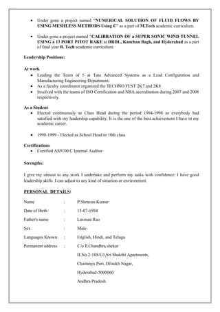 CV_Shravan Pogulakonda | DOC