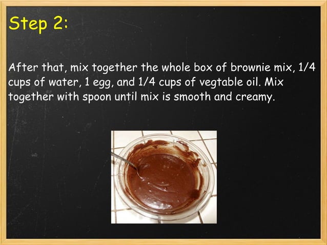 How to Make Brownies | PPT | Desserts and Baking | Food & Drink