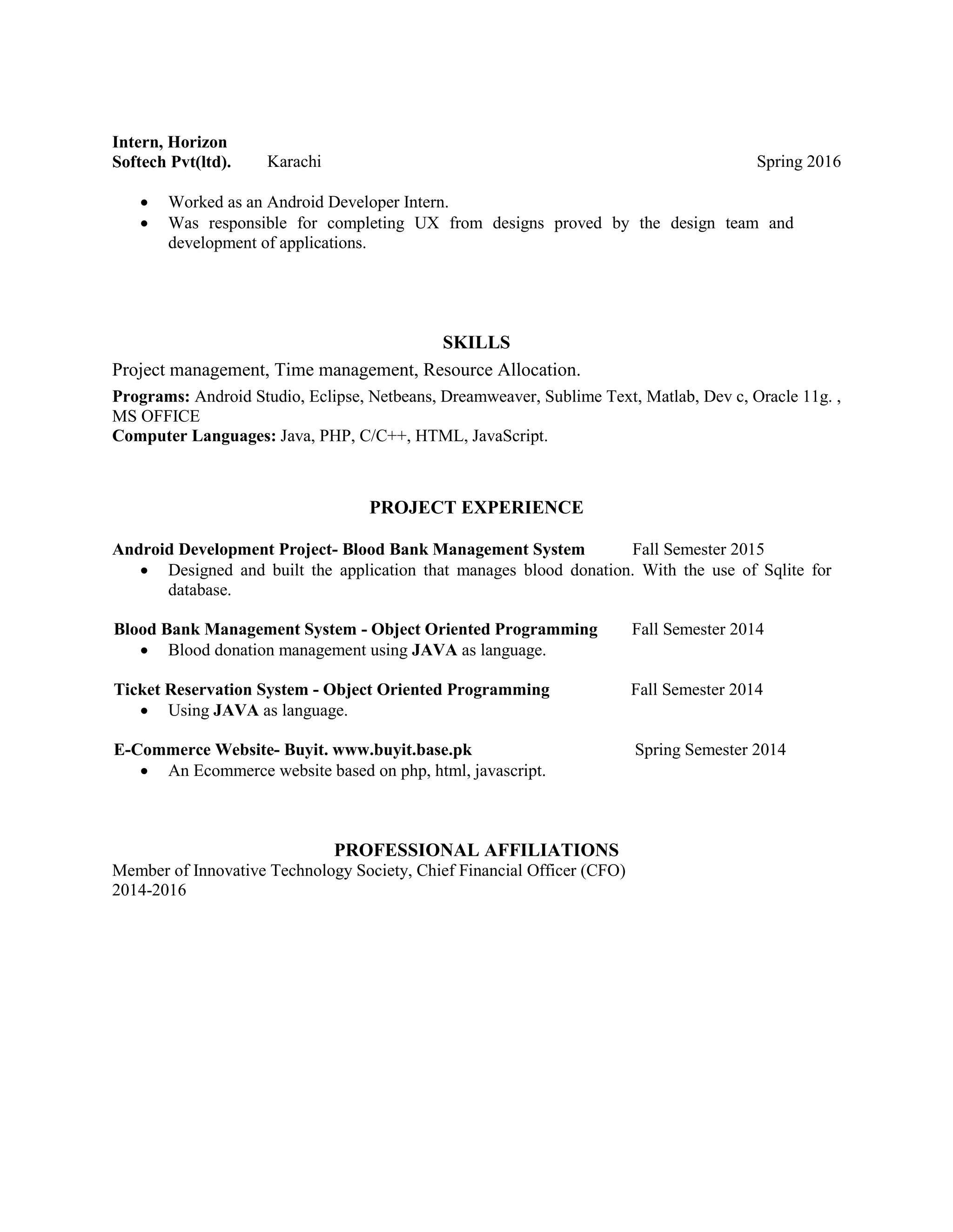 Resume_Saad Ahmed Khan | PDF