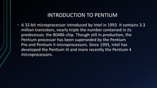 80486 and pentium | PPT