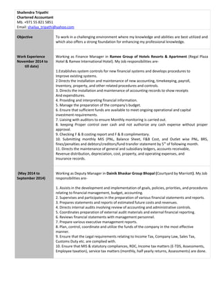 Shailendra Tripathi | PDF