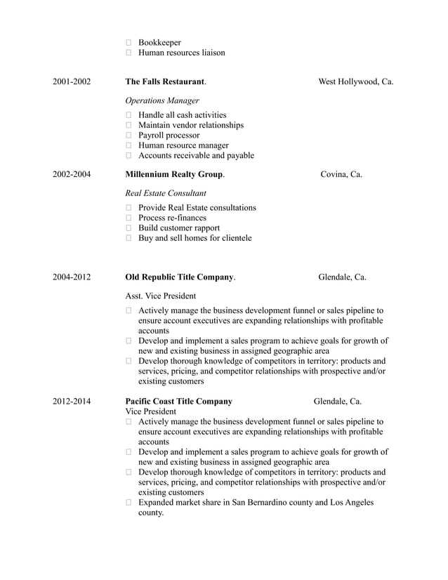 Resume Disney | PDF