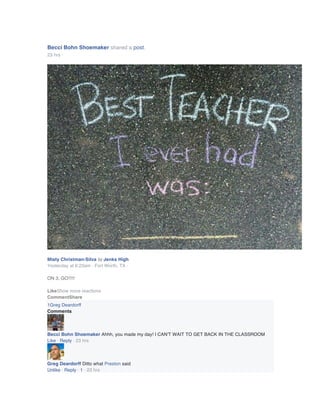 student fb recs | PDF