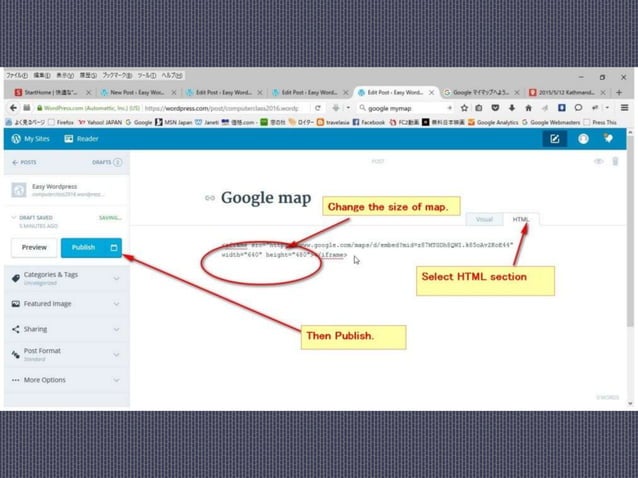 804 embed google map | PPT