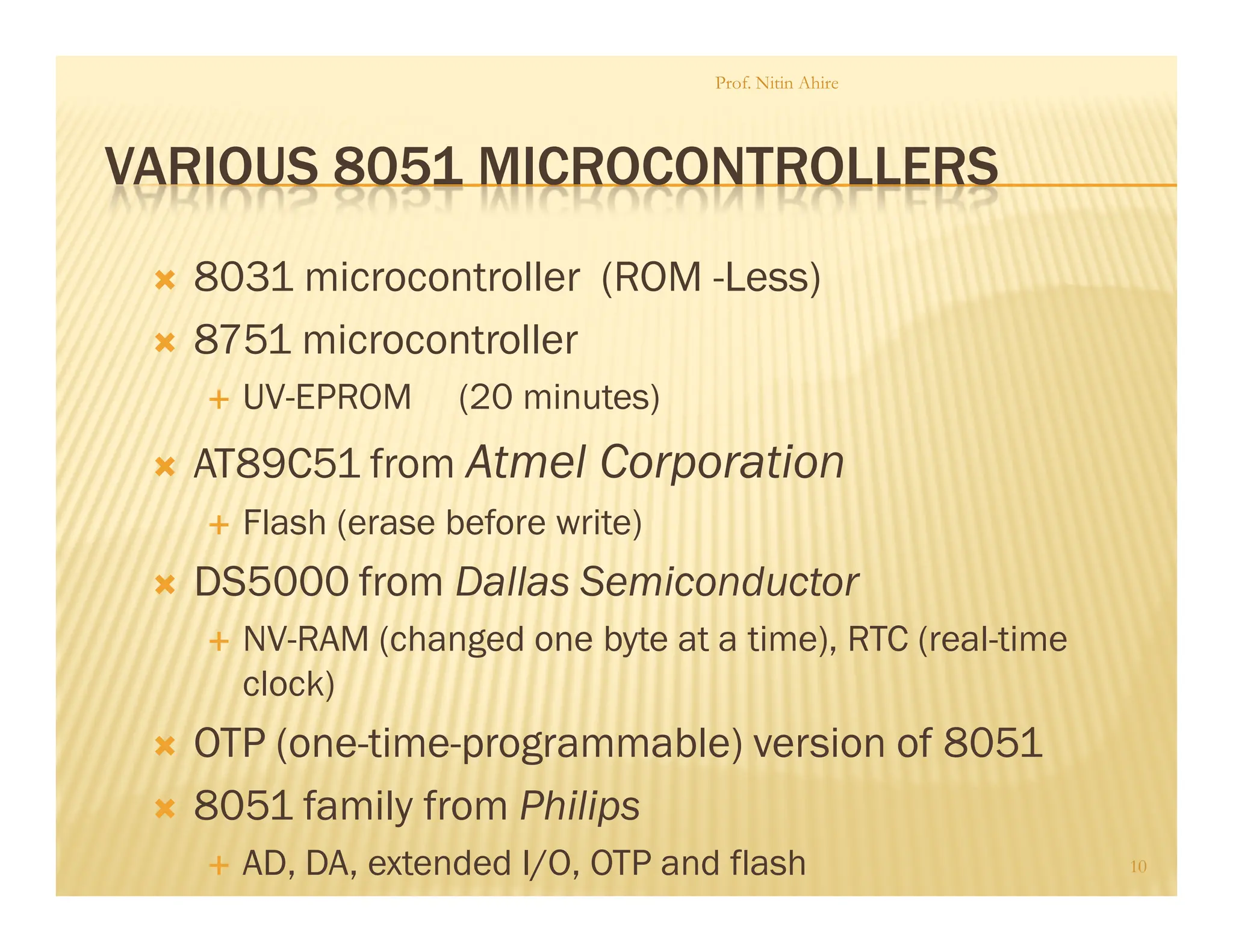 8051-Introduction, Programming, Interfacing | PDF | Operating Systems ...