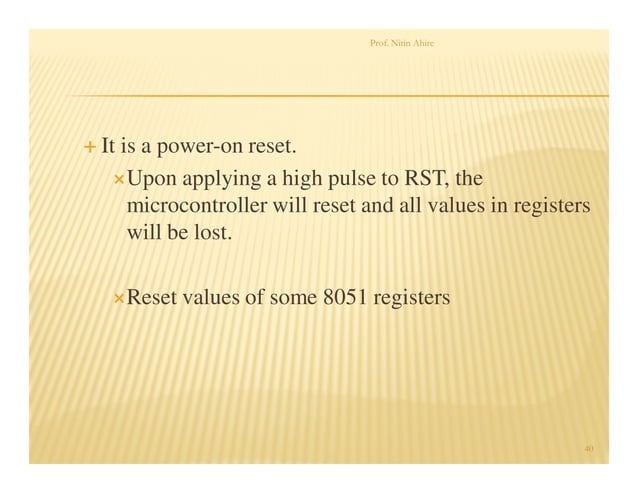 8051-Introduction, Programming, Interfacing | PDF | Operating Systems ...