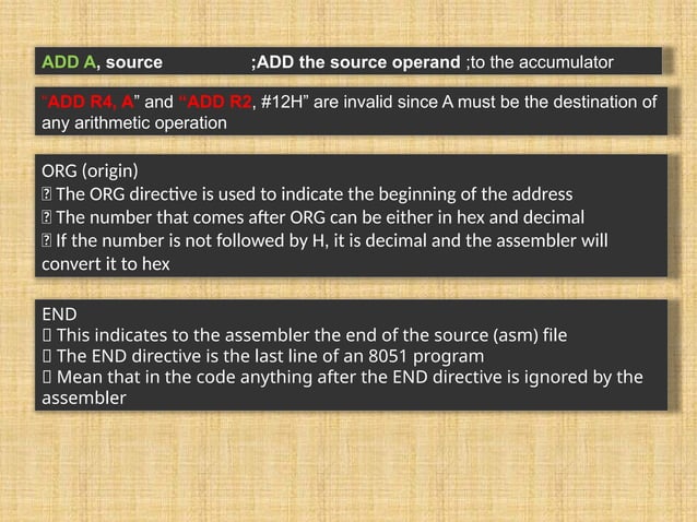 Microcontroller 8051 features and applications | PPT