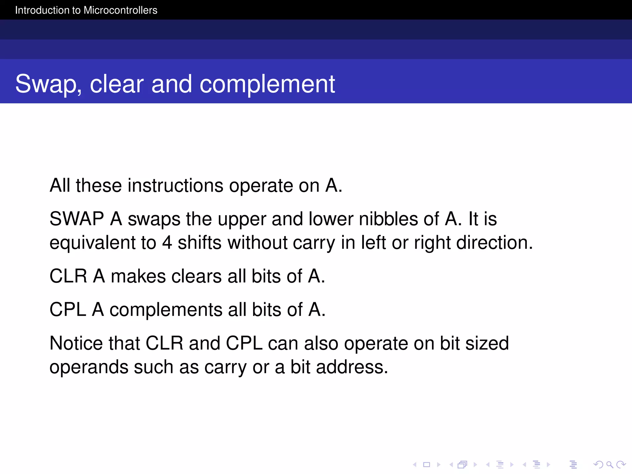 Introduction to Microcontrollers | PPT