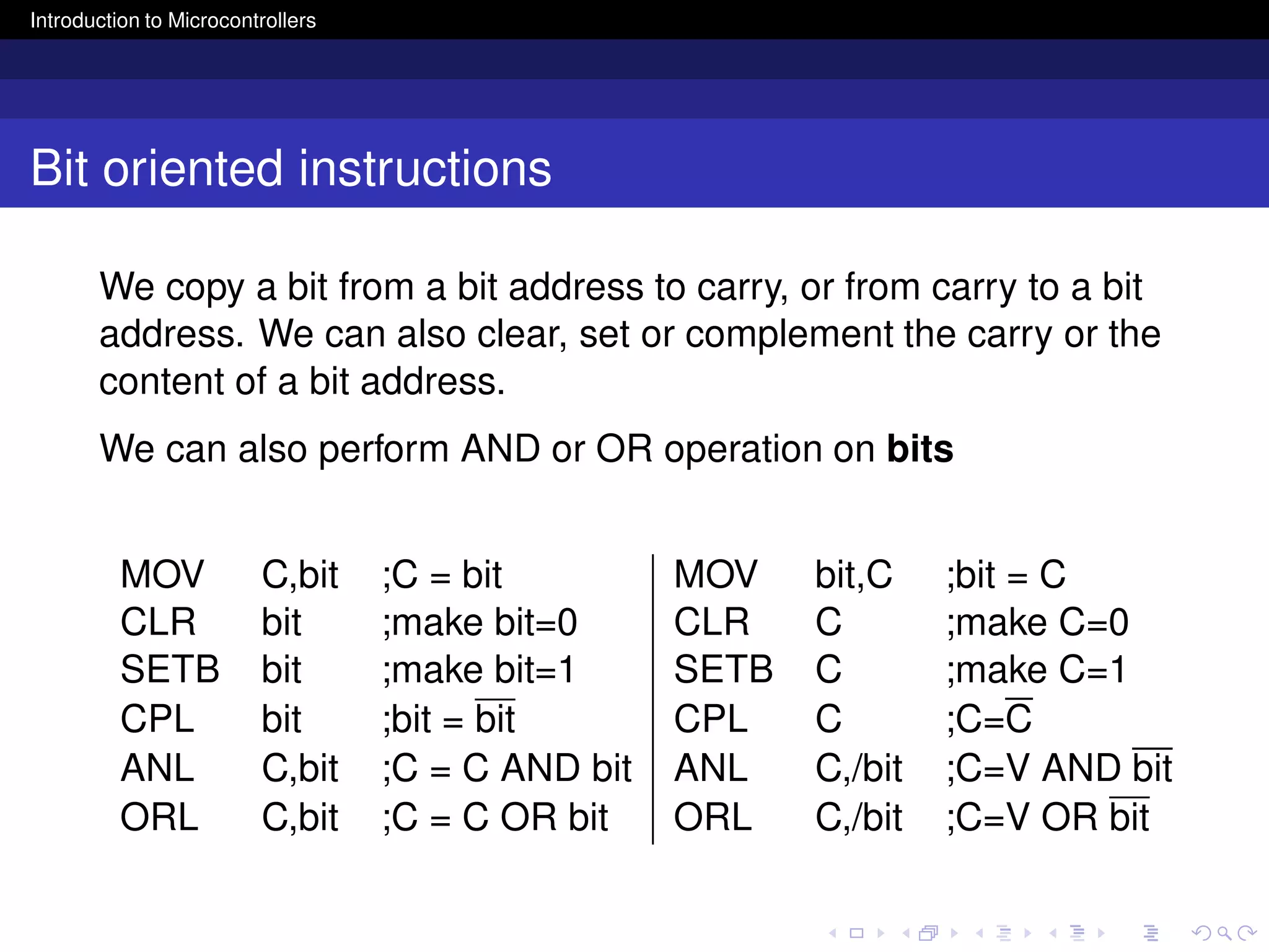 Introduction to Microcontrollers | PPT