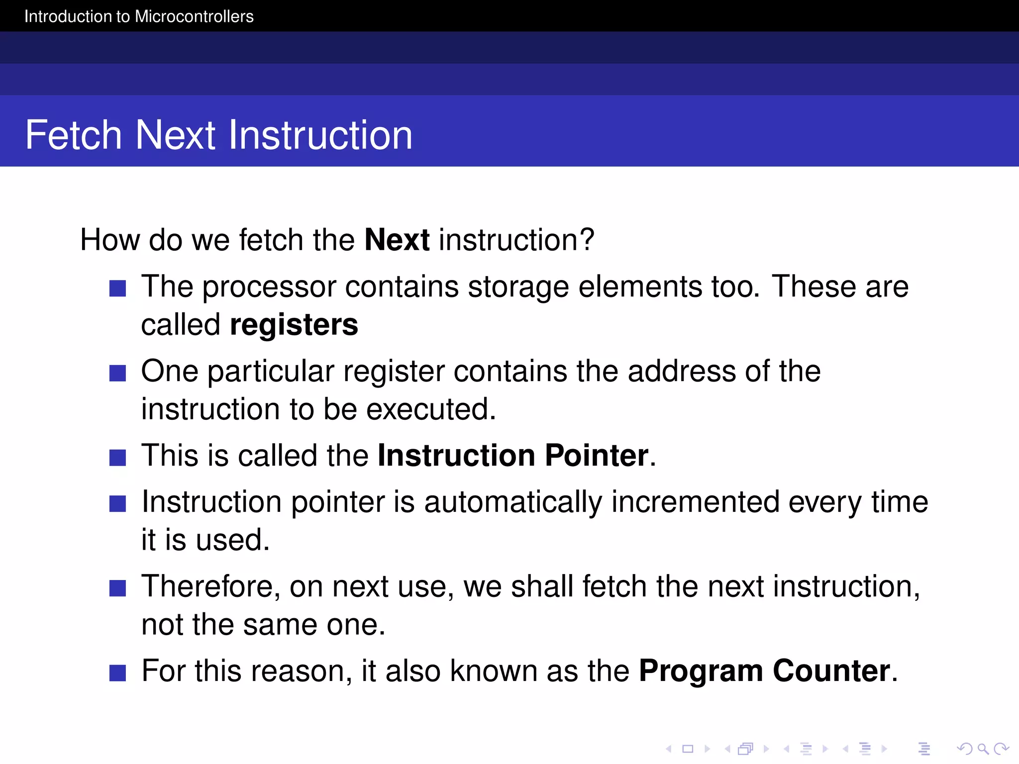 Introduction to Microcontrollers | PPT