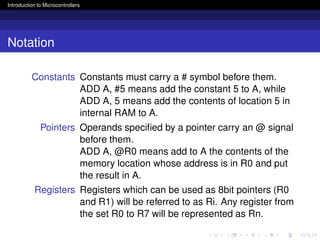 Introduction to Microcontrollers | PDF