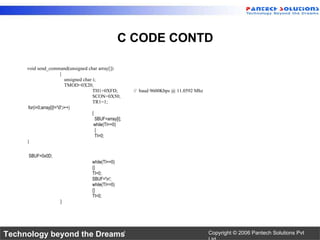 Interfacing Bluetooth Modules with 8051 Microcontroller | PPT