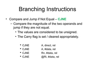 Comprehensive Guide to Intel 8051 Microcontroller Assembly Language and ...