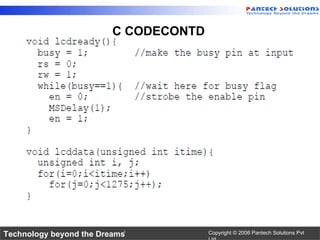 Interfacing LCD with 8051 Microcontroller | PPT