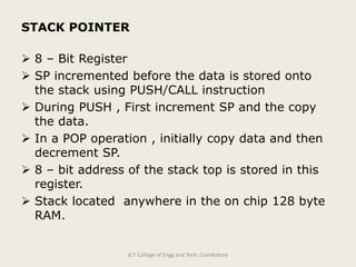 8051 microcontroller | PPTX