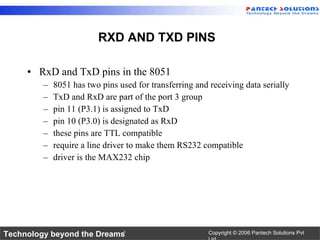 8051 serial communication-UART | PPT