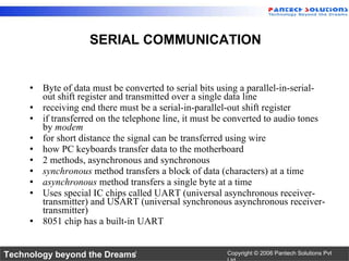 8051 serial communication-UART | PPT