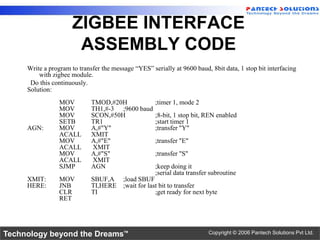 8051 zigbee interface | PPT