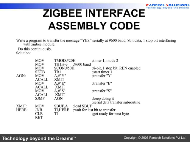 8051 zigbee interface | PPT