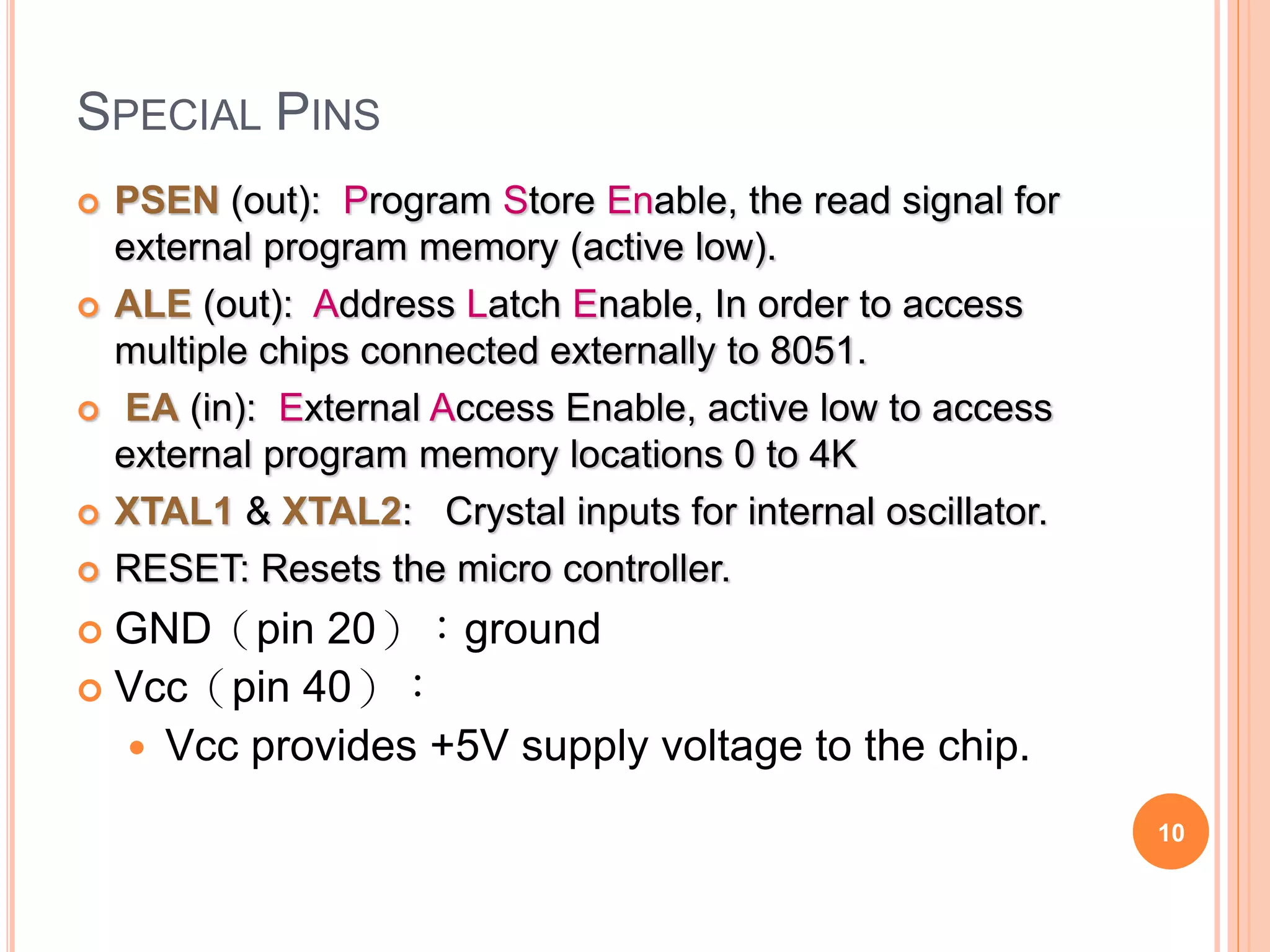 8051 Microcontroller Overview by Venkatrao Ramisetti | PPT