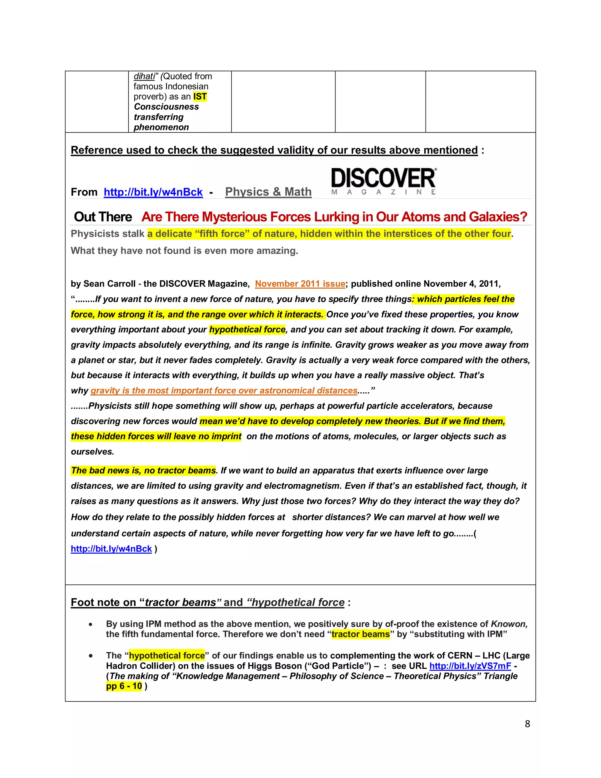Guide to Knowledge-based Physics of the Universe | PDF | Physics | Science