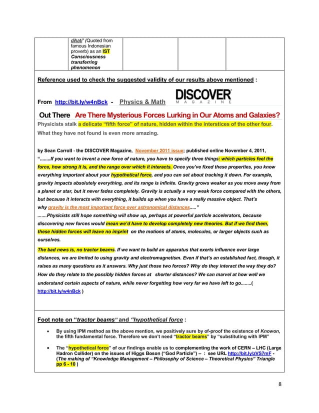 Guide to Knowledge-based Physics of the Universe | PDF | Physics | Science