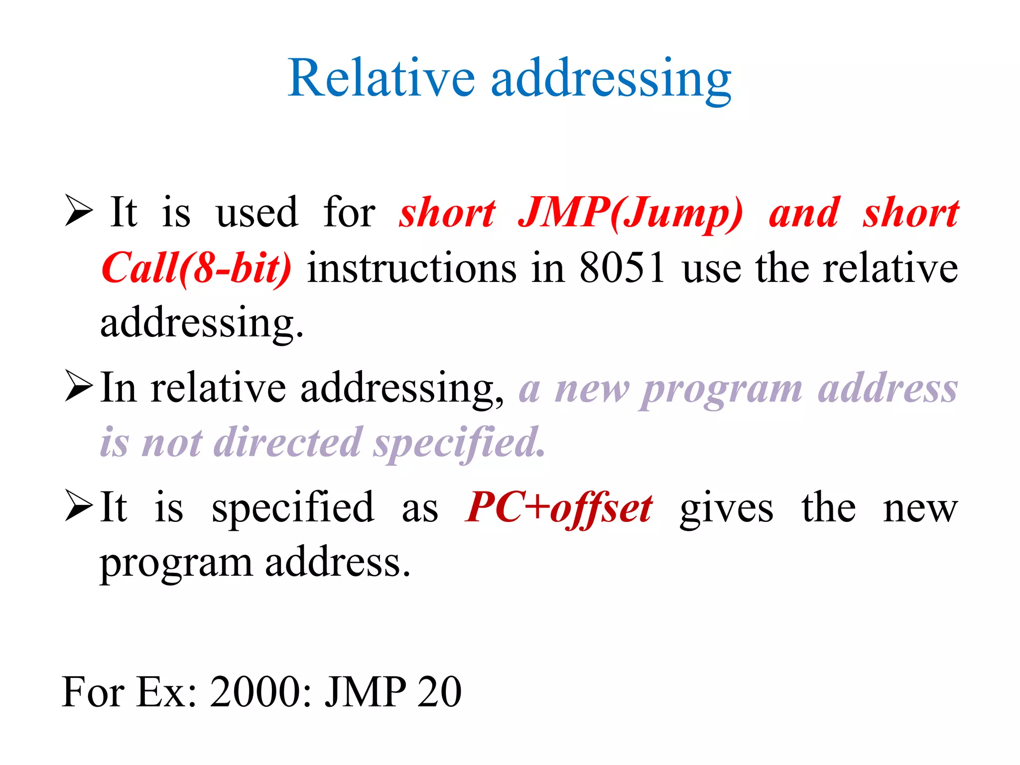 8051 addressing modes | PPT