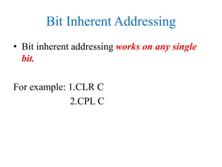 8051 addressing modes | PPT