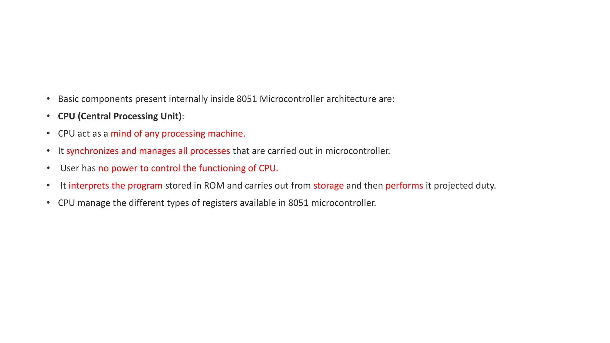 Architecture Of 8051 Microcontroller Pdf