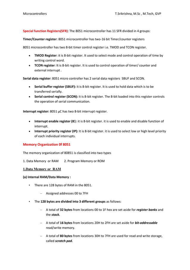 8051 Architecture and PIN Configuration.pdf
