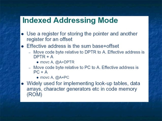 8051assembly Language Ppt
