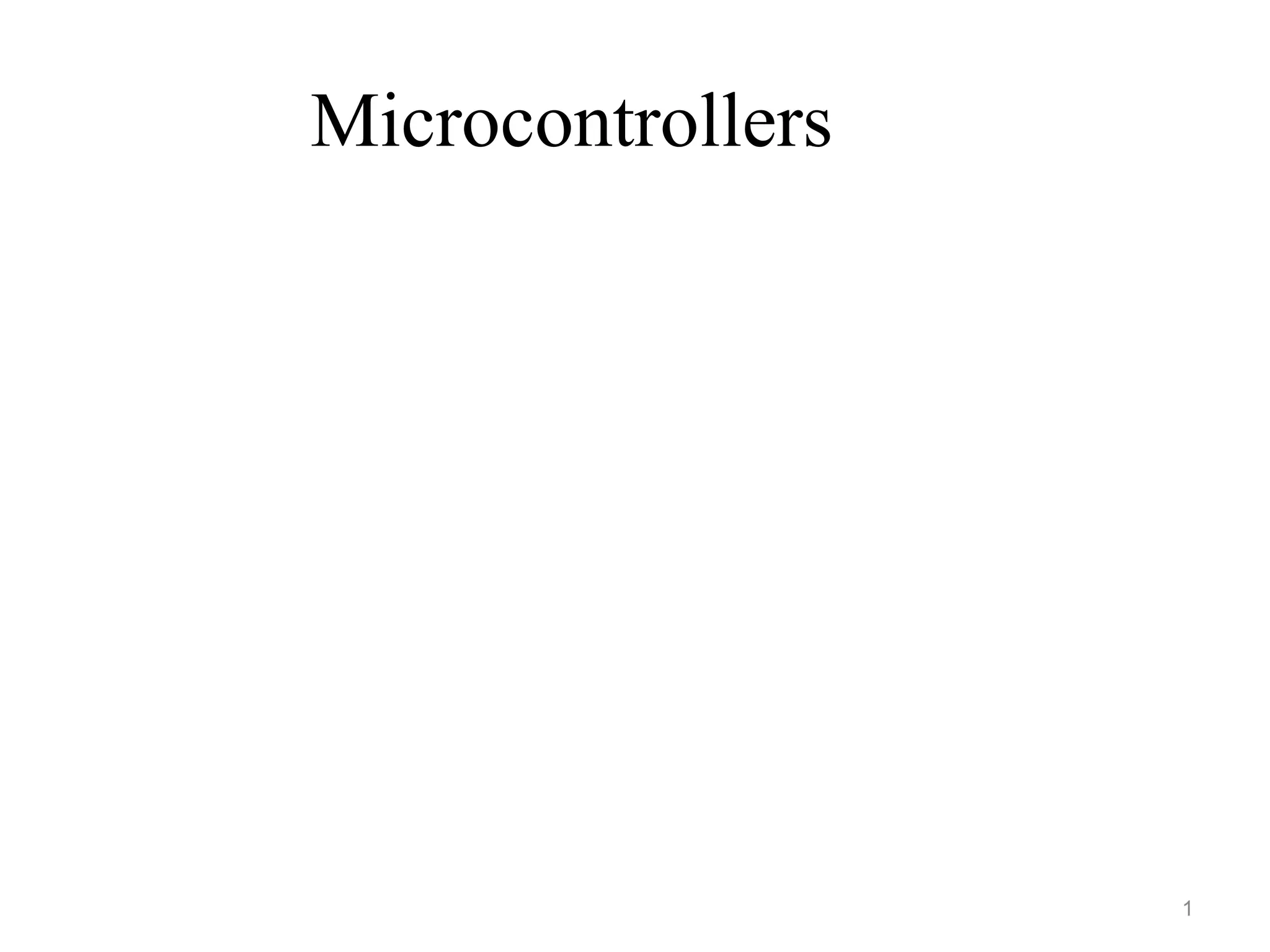 8051 Block Diagram Ppt