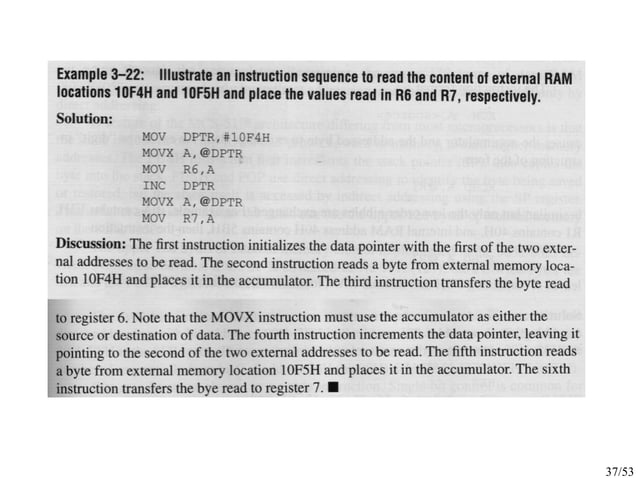 8051d.ppt microcontroller instruction set summary | PPT