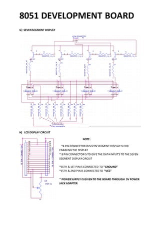 8051 development board project report | DOCX