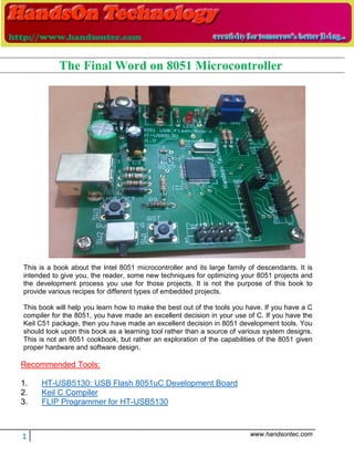 8051 final word | PDF