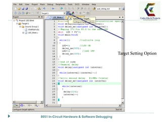 8051 In-Circuit Hardware & Software Debugging | PPT