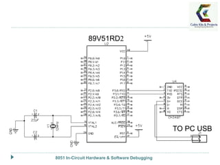 8051 In-Circuit Hardware & Software Debugging | PPTX