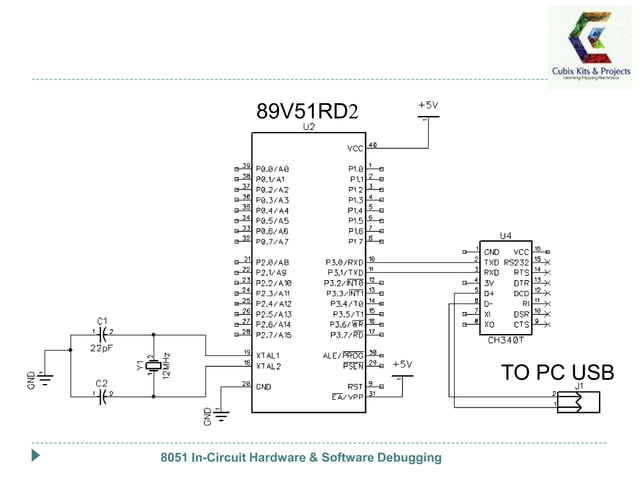 8051 In-Circuit Hardware & Software Debugging | PPT