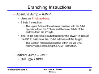 8051 instruction set | PPT