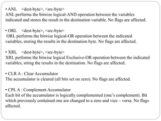 8051 instruction set | PPT