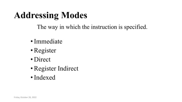 8051 instruction_set.ppt | Data Storage and Warehousing | Computing