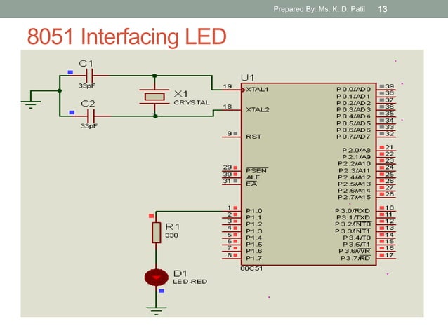 8051 interfacing | PDF | Computer Peripherals | Computing